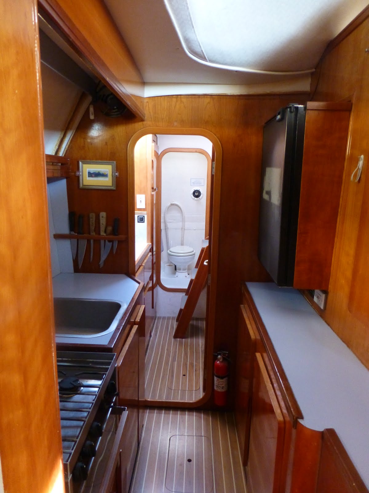 Magic, a Privilege 39' Catamaran, is SOLD: Interior Layout & Accommodations