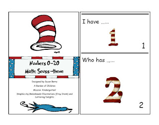 A Garden of Children: Dr. Seuss Themed "I Have...Who Has...?" Game