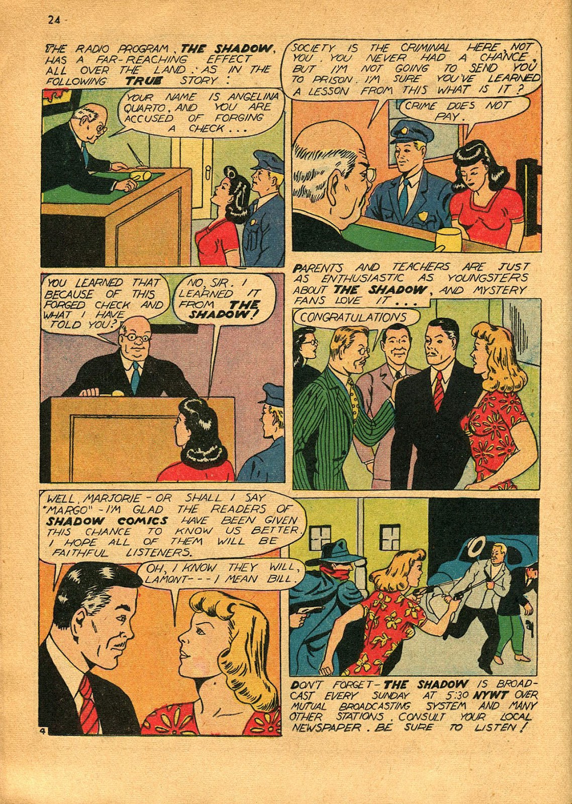 BOOKSTEVE'S LIBRARY: The Radio Shadow in the Comics