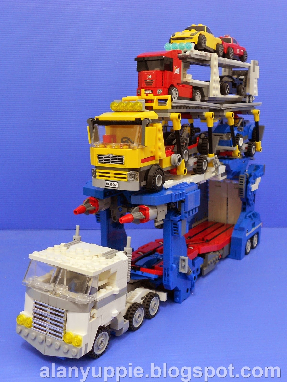 Alanyuppie's LEGO Transformers: LEGO Ultra Magnus: Part 2 of 3 (cab mode)
