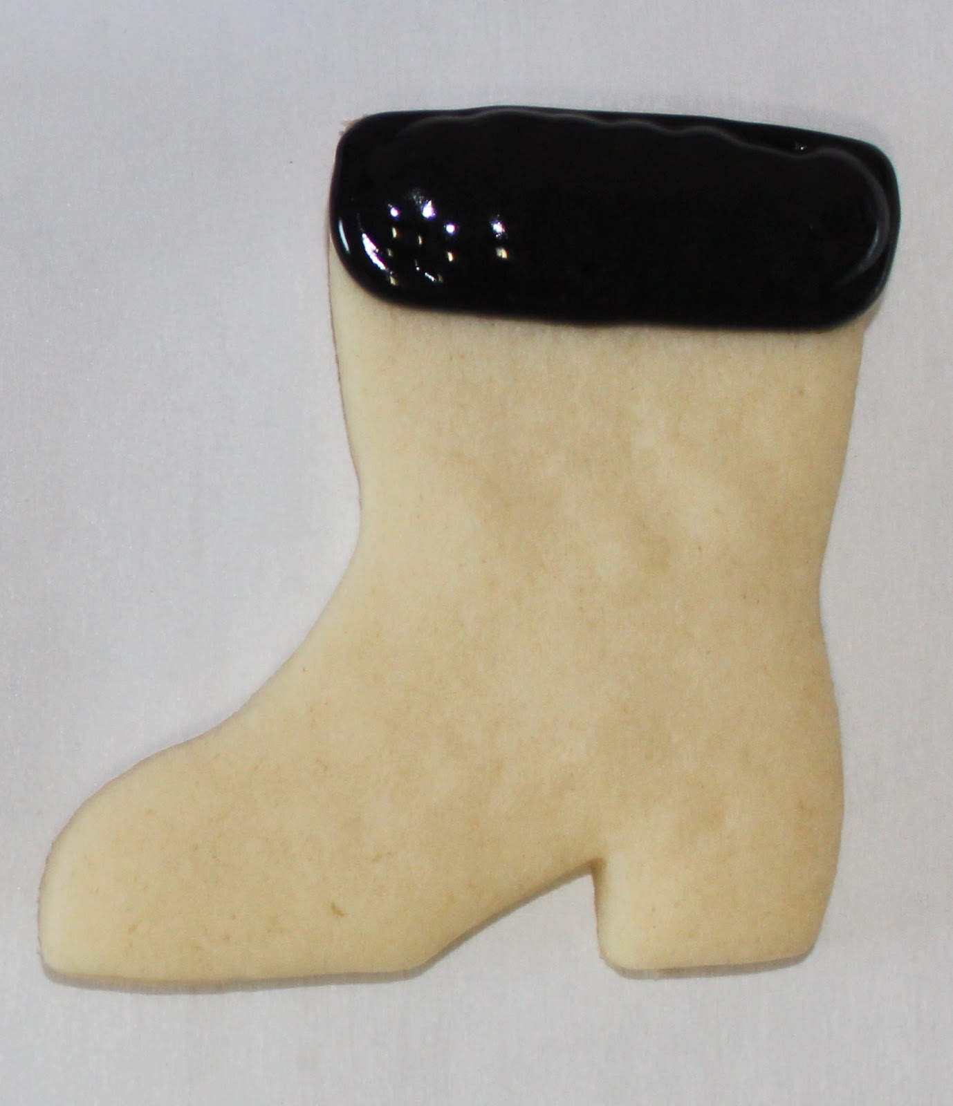 Baking in Heels: Santa Boot Cookies