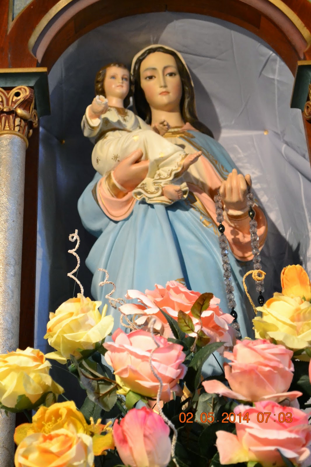 Castelo do Padre: Mês de Maio, mês de Nossa Senhora! Que Maria passe ...