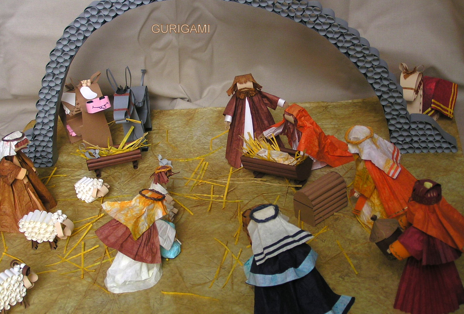 gurigami: Készítsetek Betlehemet!