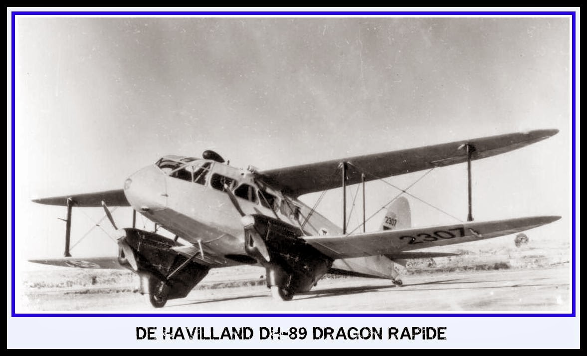 Altimagem: De Havilland DH-89 Dragon Rapide