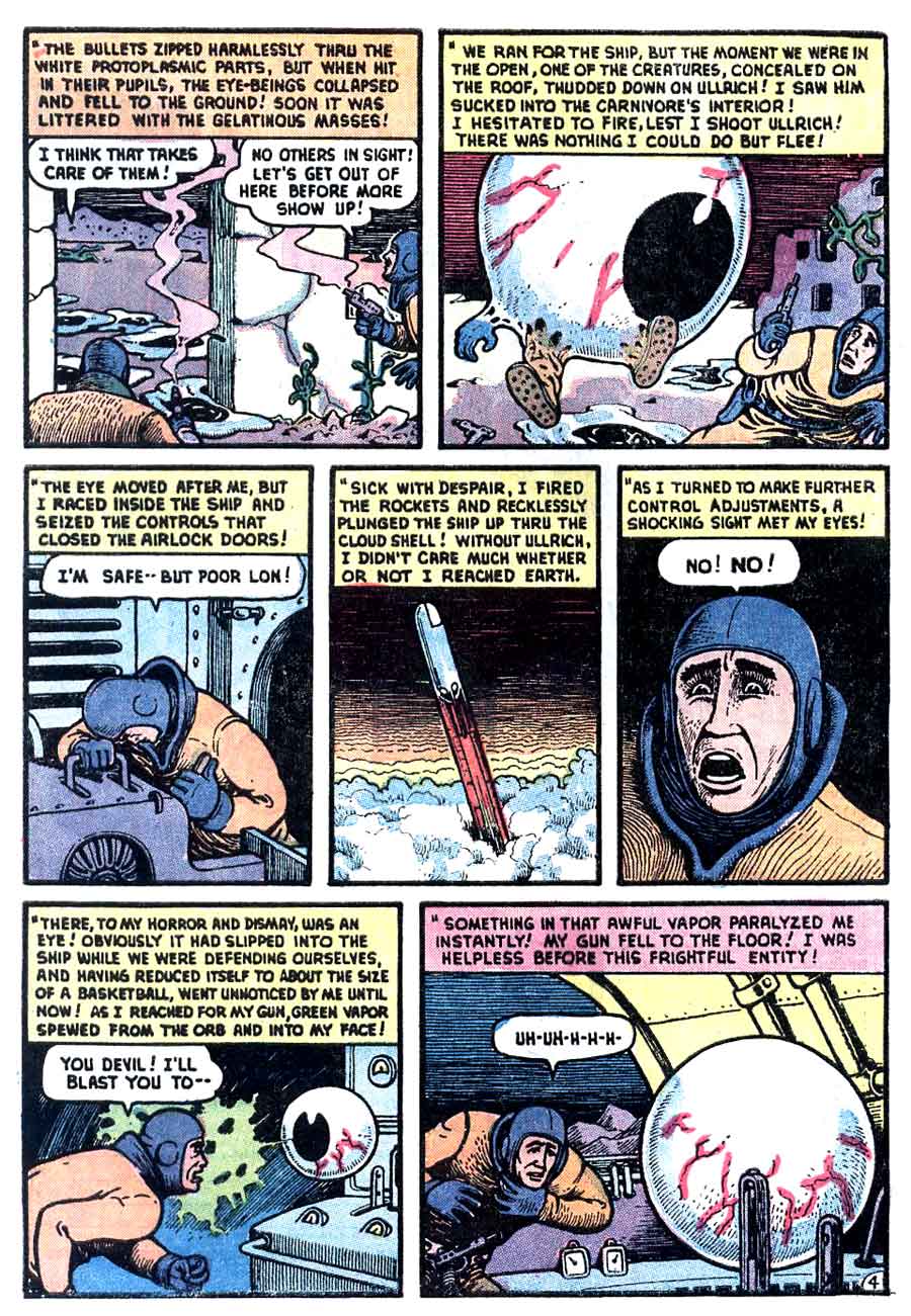 Mystic #6 - Basil Wolverton art - Pencil Ink