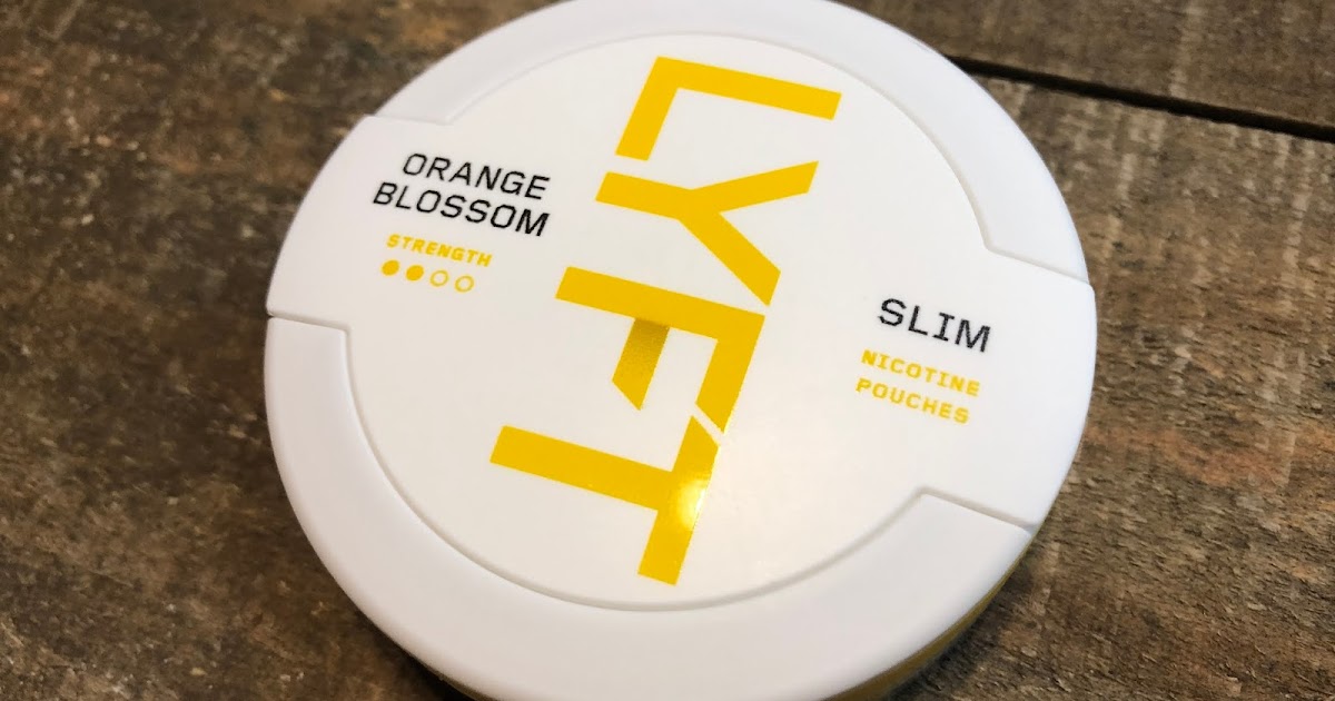 Lyft Orange Blossom (Nicotine Pouches) - Review (Discontinued). 12 July ...