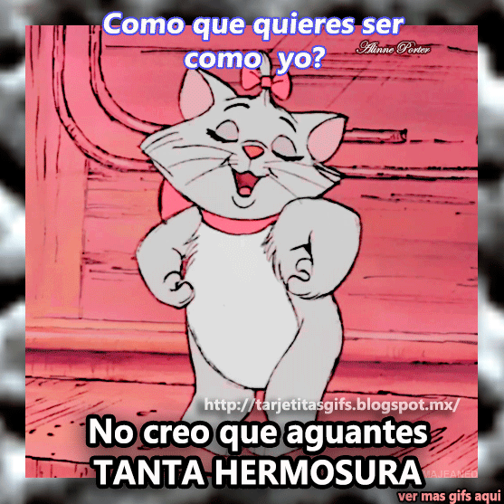 Tarjetitas en Gifs: frases de envidia