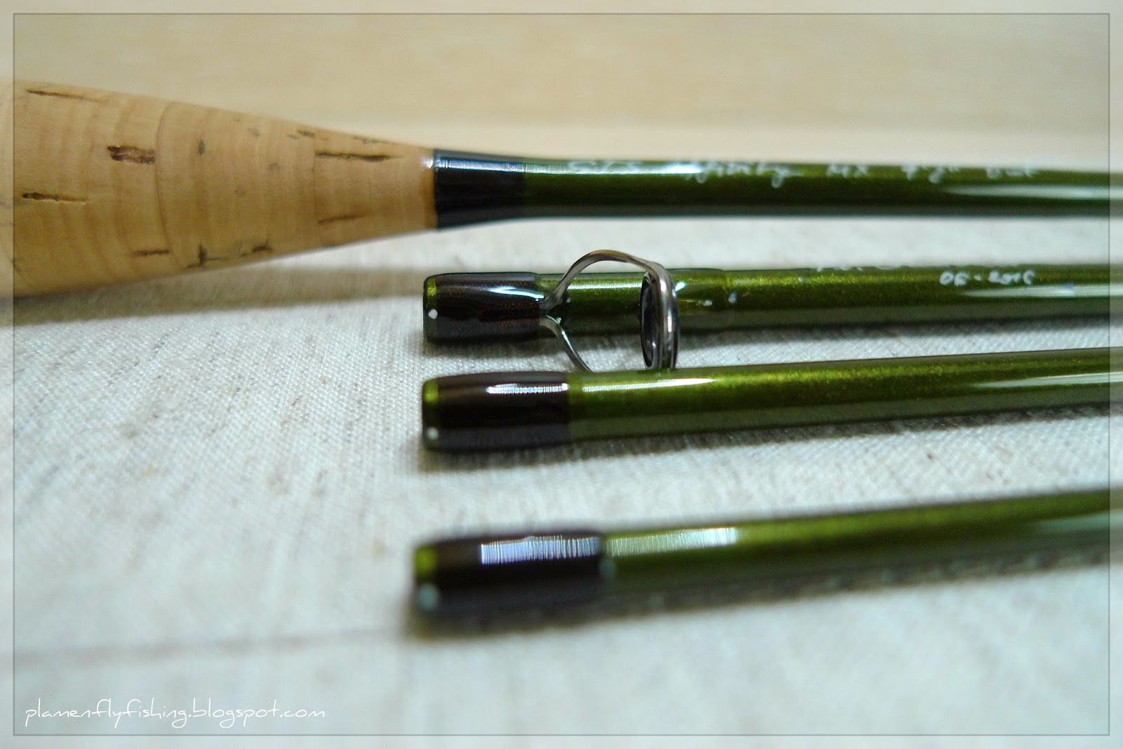 Plamen Ganchev fly rods: Ultralight CTS Affinity 9ft 2in 0wt 4pc fly rod