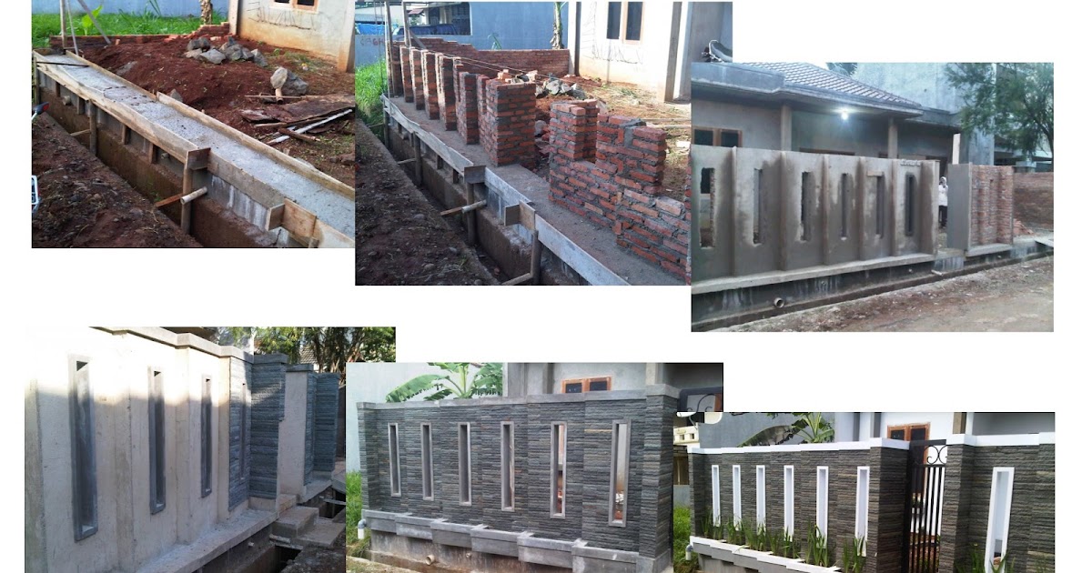 Inspirasi Pagar Minimalis Bata, Pagar Minimalis