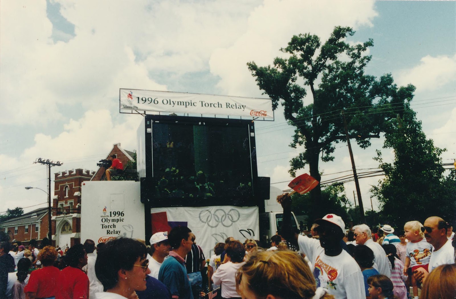IMAGES OF OUR PAST - OLYMPIC TORCH RELAY, DUBLIN, GEORGIA, 1996 GAMES