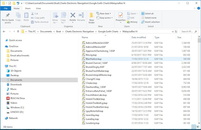 Matilda's Journey: Using kap overlay files in OpenCPN