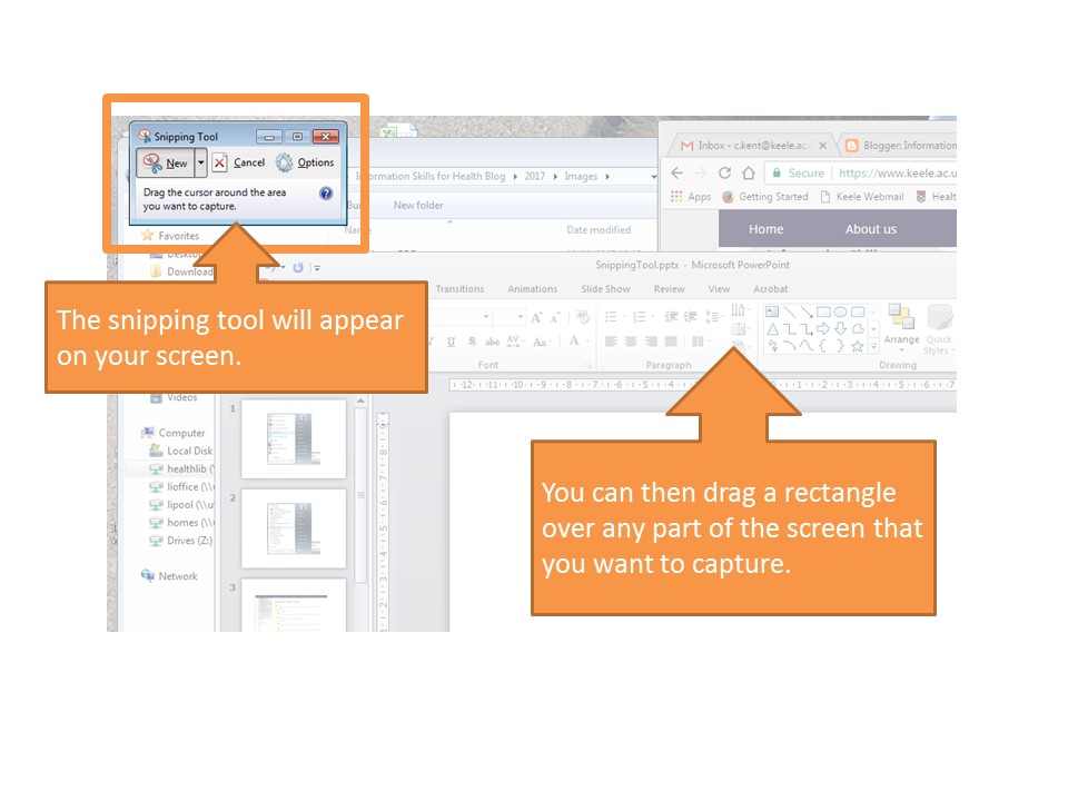 Use the Snipping Tool to Capture Screen-shots