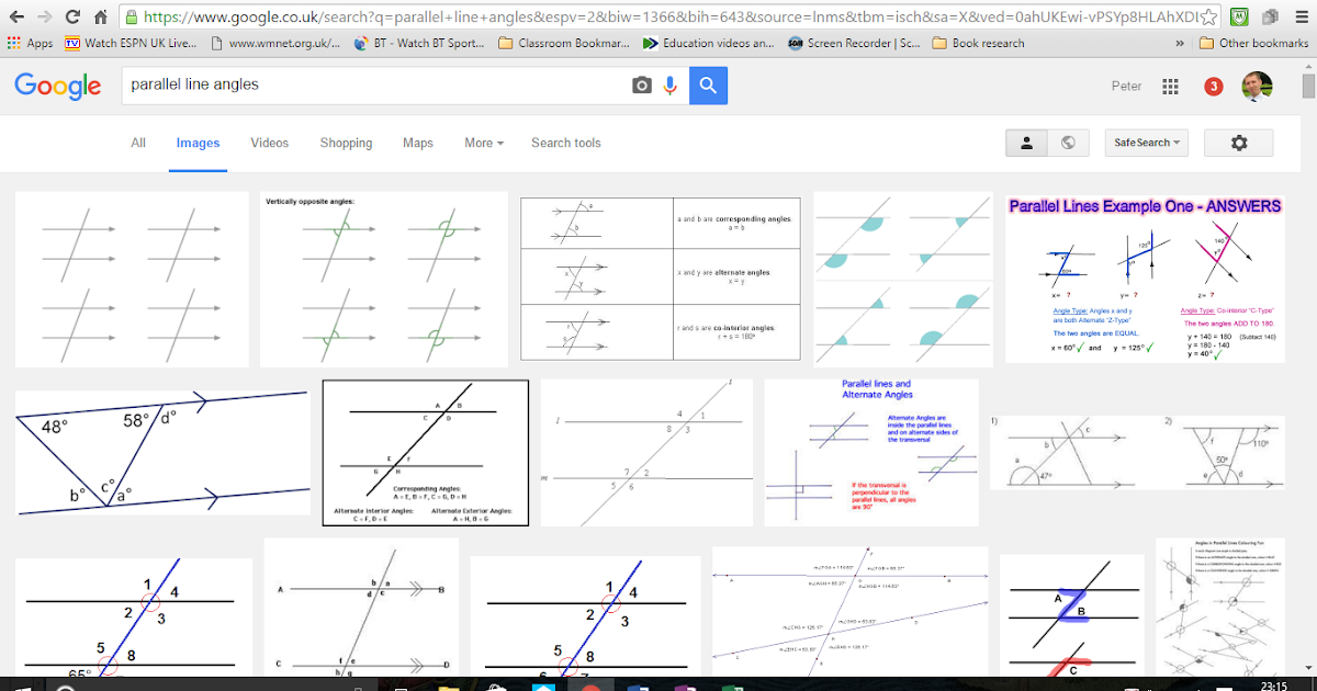 Educating MrMattock: Parallel lines are the same length and other such ...