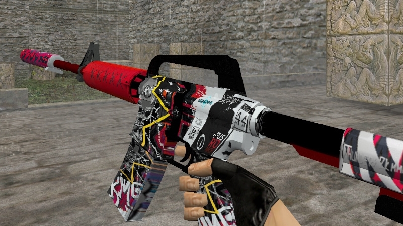 Skin M4A1 - Wild Style (CS:GO) HD para CS 1.6 - CS Revo!