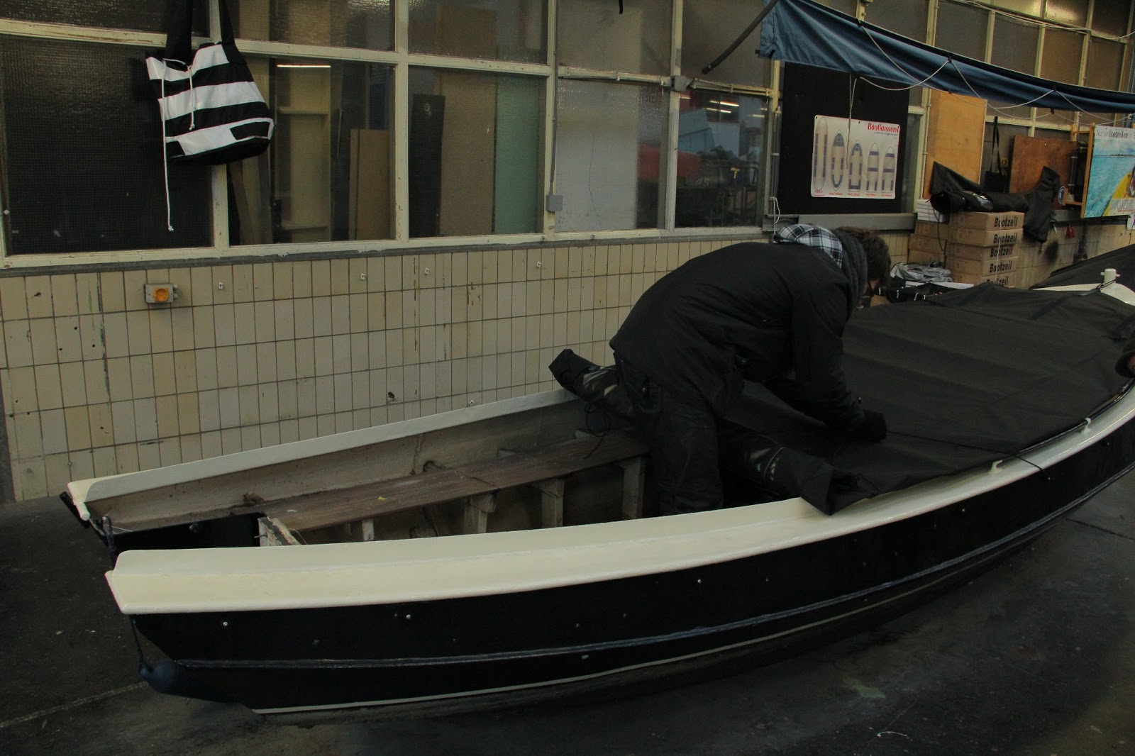 rollercap, dekzeil voor open zeilboten: dekzeil voor sloep, valk ...