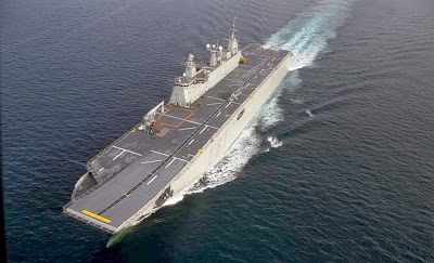 Mars Jangkrik: Landing Helicopter Dock (LHD) Canberra Class