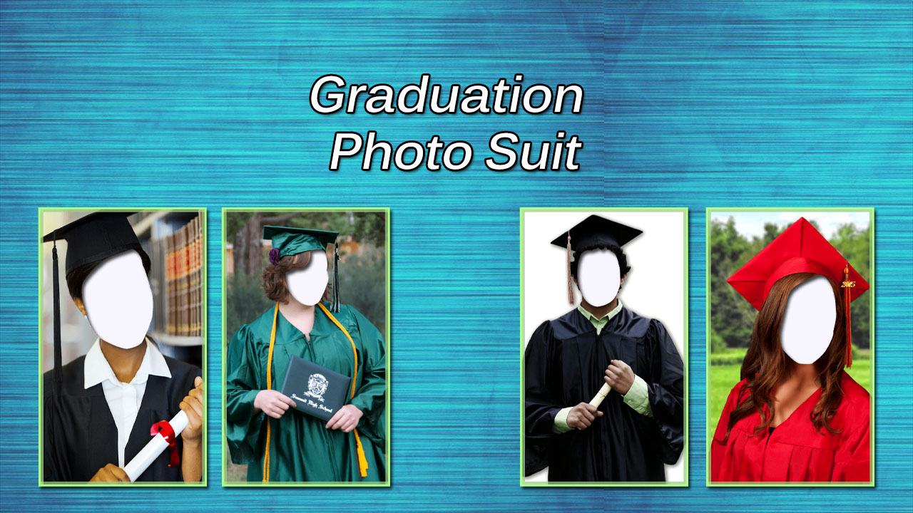 Appsfill: Graduation Photo Suit |Graduation Gown Suits | Graduation ...