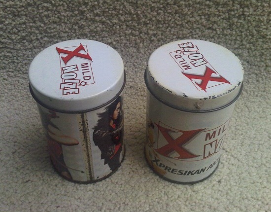 Karya Babah Antik: Kaleng Rokok X Mild