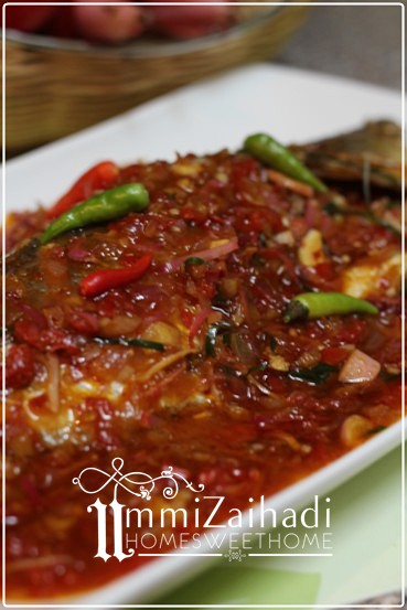 Home Sweet Home: Ikan Siakap Stim Tiga Rasa