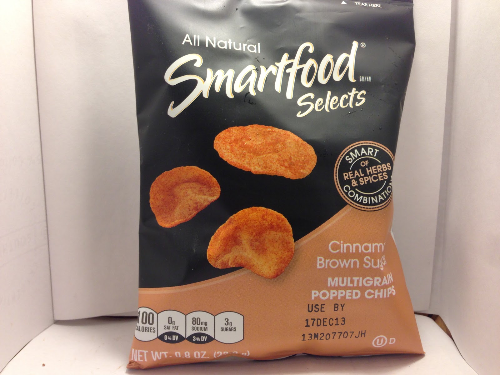 Crazy Food Dude: Review: Smartfood Cinnamon Brown Sugar Multigrain ...