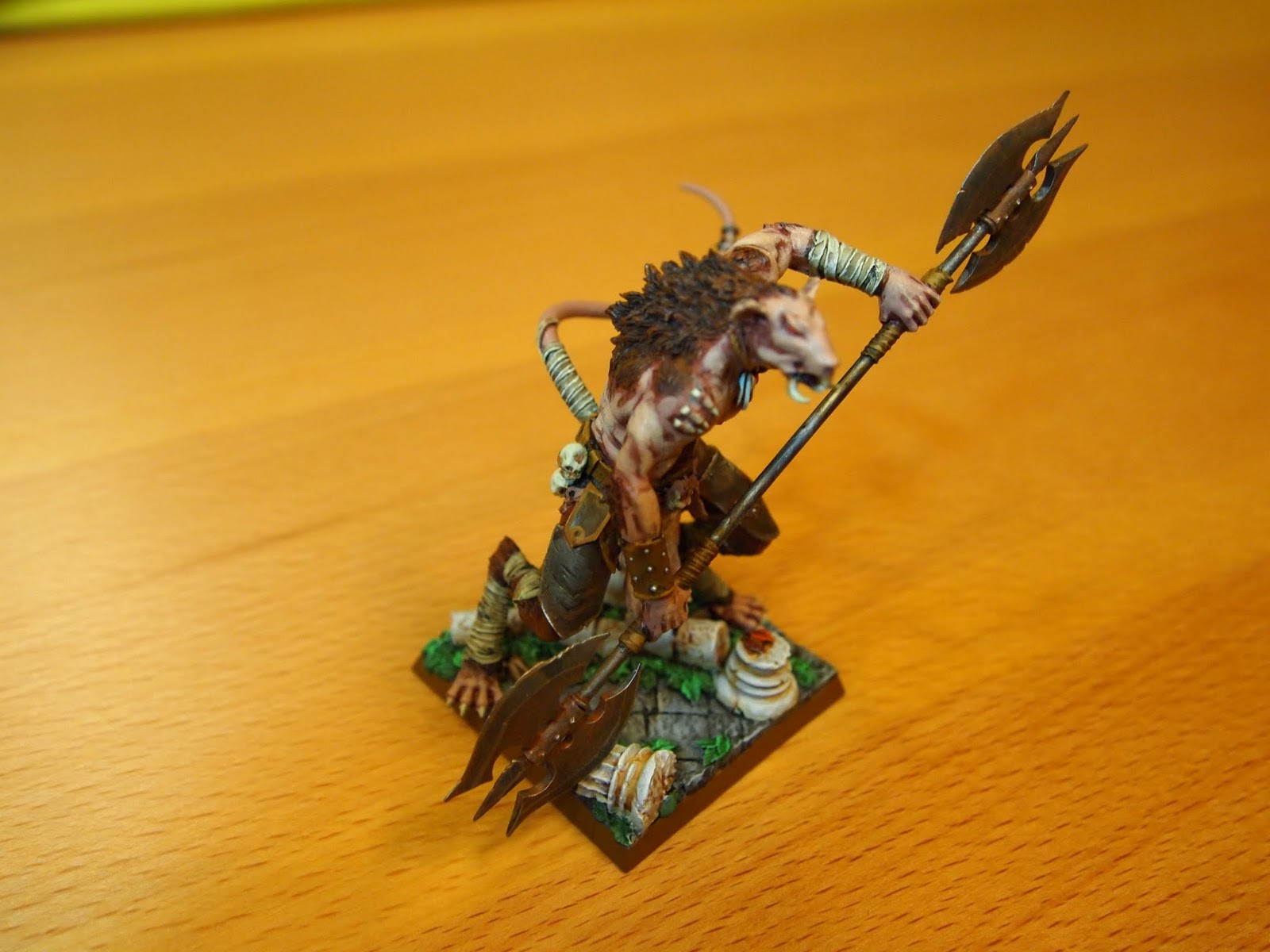 The Chattering Horde: Skaven Vermin Lord/ Scar-Scath finished. (Pics)
