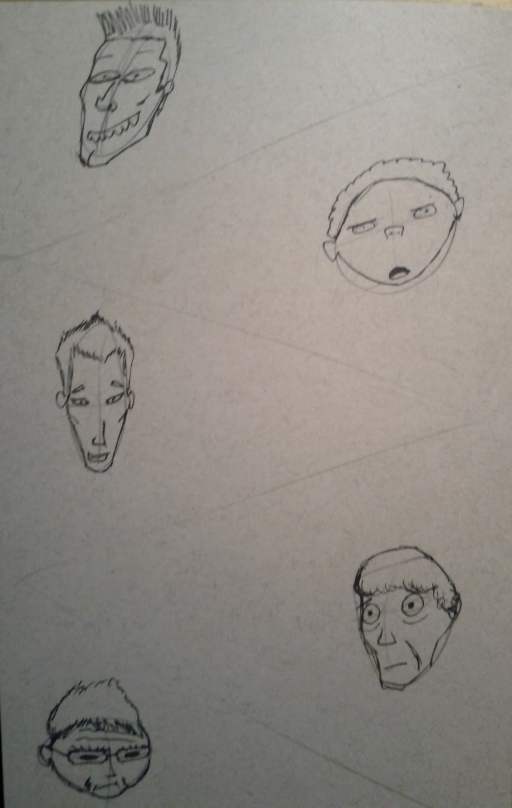 Character Viz: Character Heads