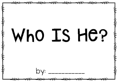Who Is He? ~emergent reader | Mrs. Black's Bees