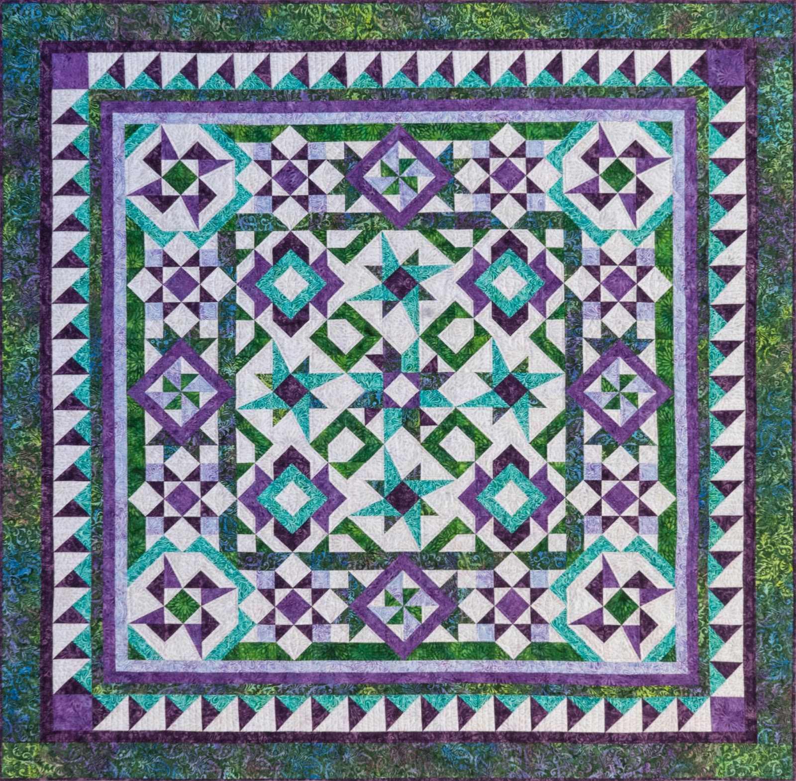 Quilting Affection Designs: Garden Enchantment BOM Month 1 Part 1
