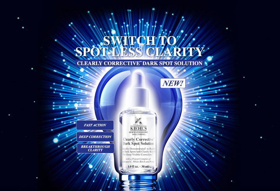 Kiehl's Clearly Corrective™ Dark Spot Solutions Launch - New Love - Makeup