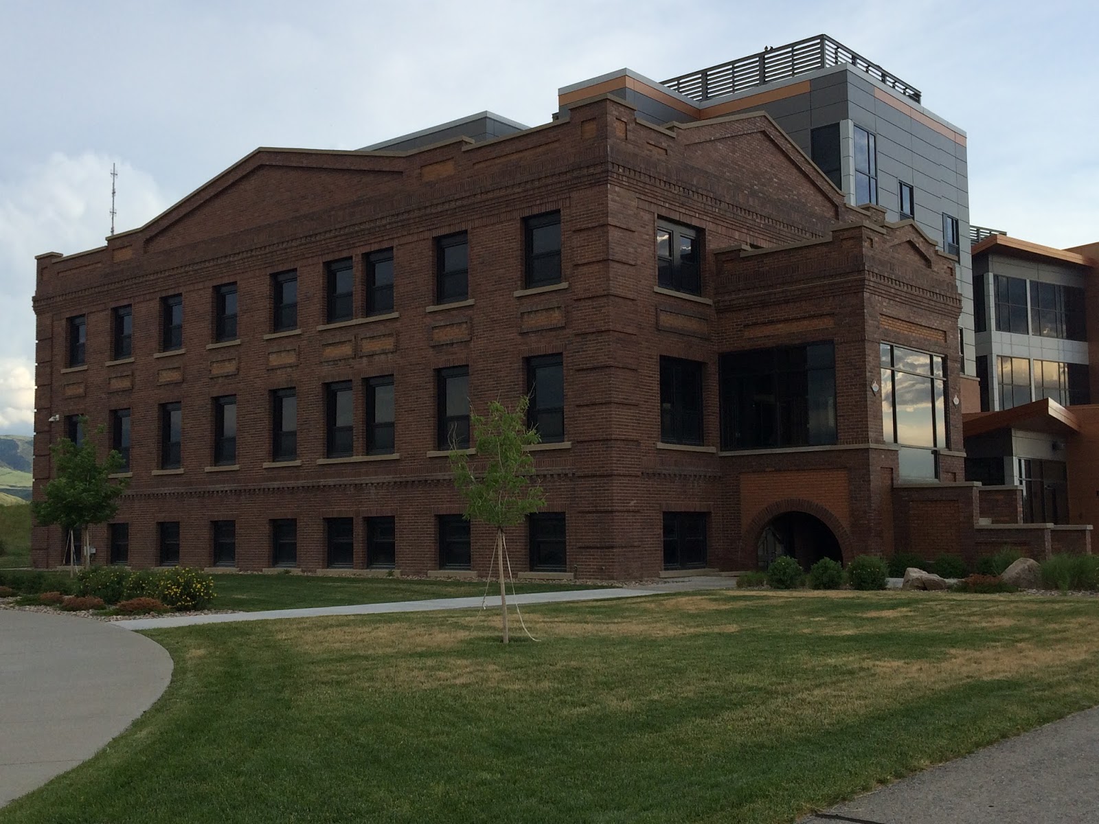 Some Gave All: Standard Oil Refinery Building, Casper Wyoming