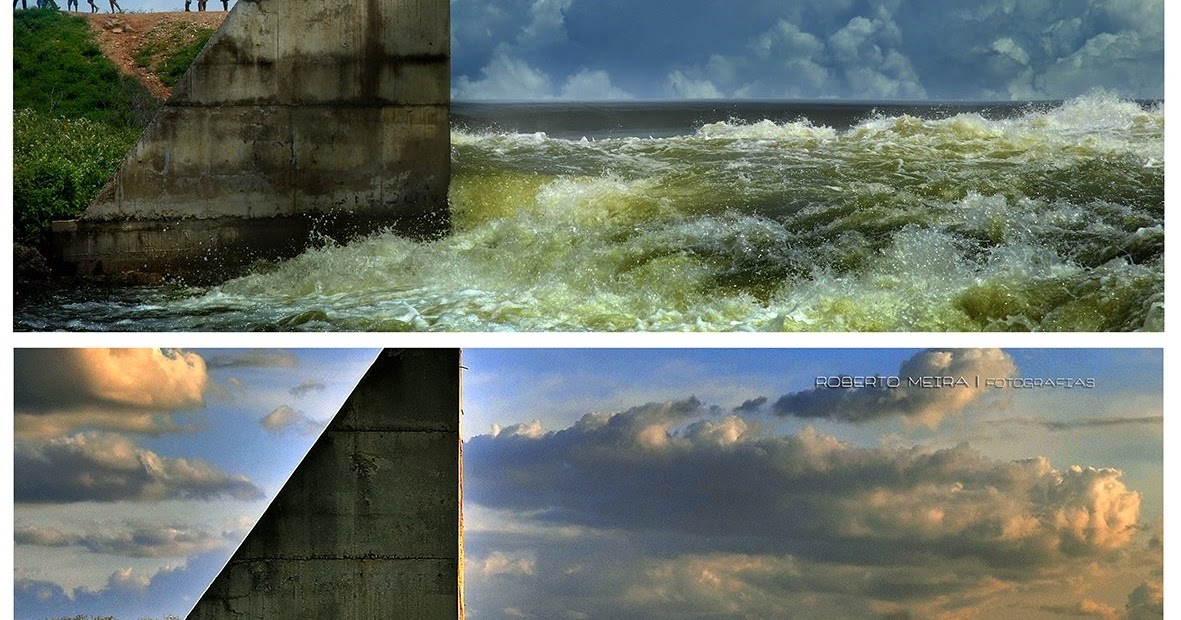 ANTES E DEPOIS; FOTÓGRAFO MOSTRA SITUAÇÃO DA BARRAGEM ARMANDO RIBEIRO ...