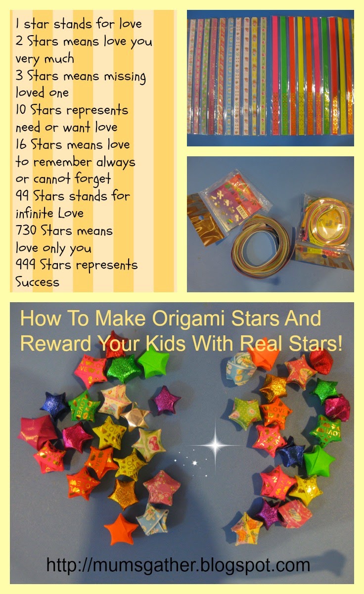 How To Make Origami Stars And Reward Your Kids With Real Stars ...