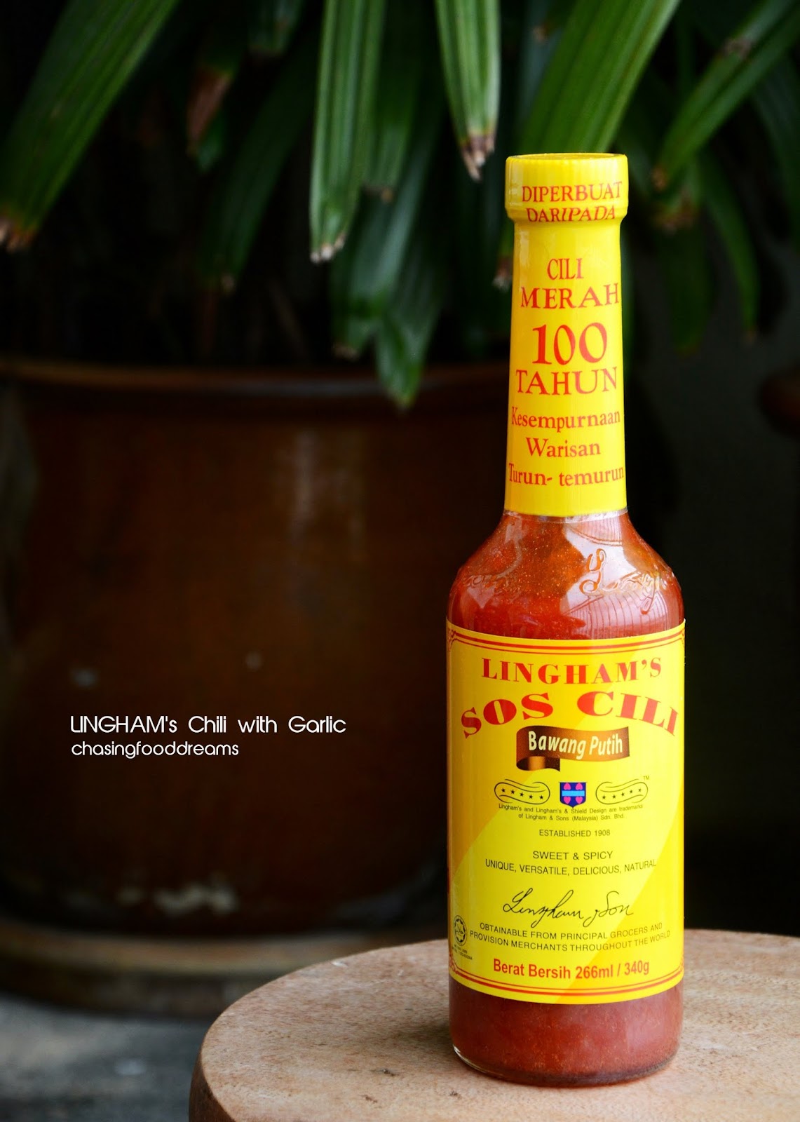 CHASING FOOD DREAMS: Recipe: Spicy & Sweet LINGHAM’s Chili with Garlic ...