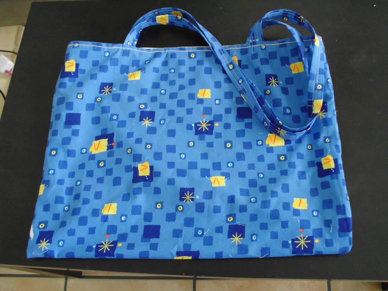 LES IDEES DE MYMI: Sac de courses tout simple