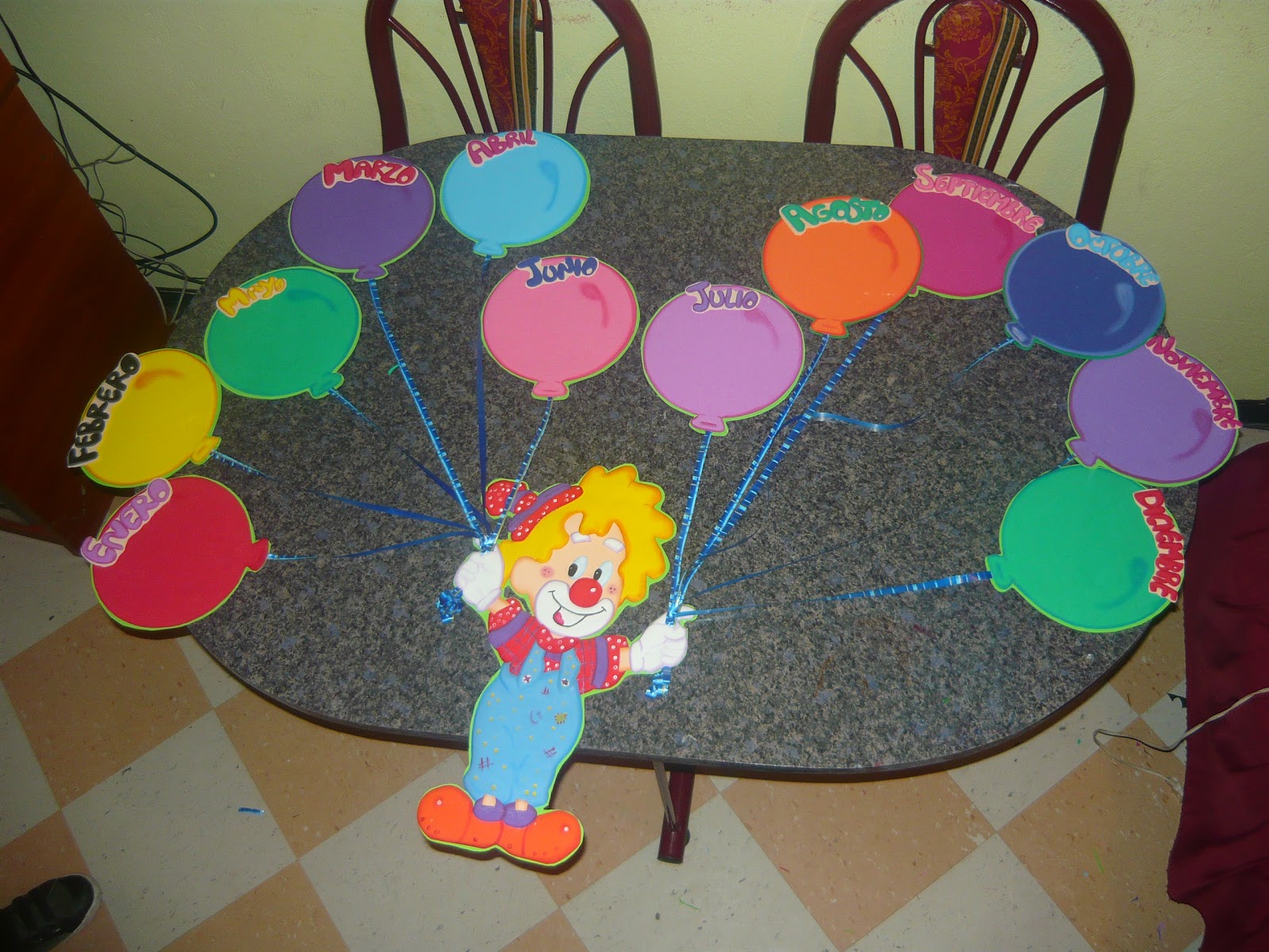 Manualidades En Foamy: Payaso en Foami