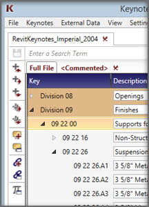 Revit Add-Ons: Keynote Manager Version 14.0 Released (Updated)
