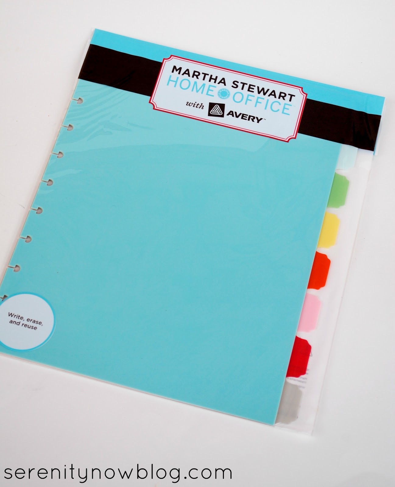 Serenity Now: Martha Stewart Discbound Notebook Giveaway!