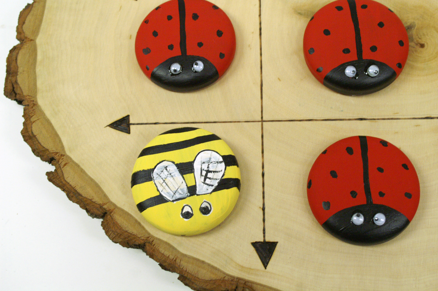 Ben Franklin Crafts and Frame Shop: DIY Insects Tic Tac Toe Game