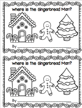 Preschool Wonders: Our Gingerbread Week!