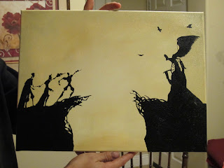 Amanda Did It: DIY Projects: The Peverell Brothers Meet Death Painting ...