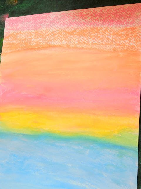 Art Project #30: Chalk Pastel Paintings