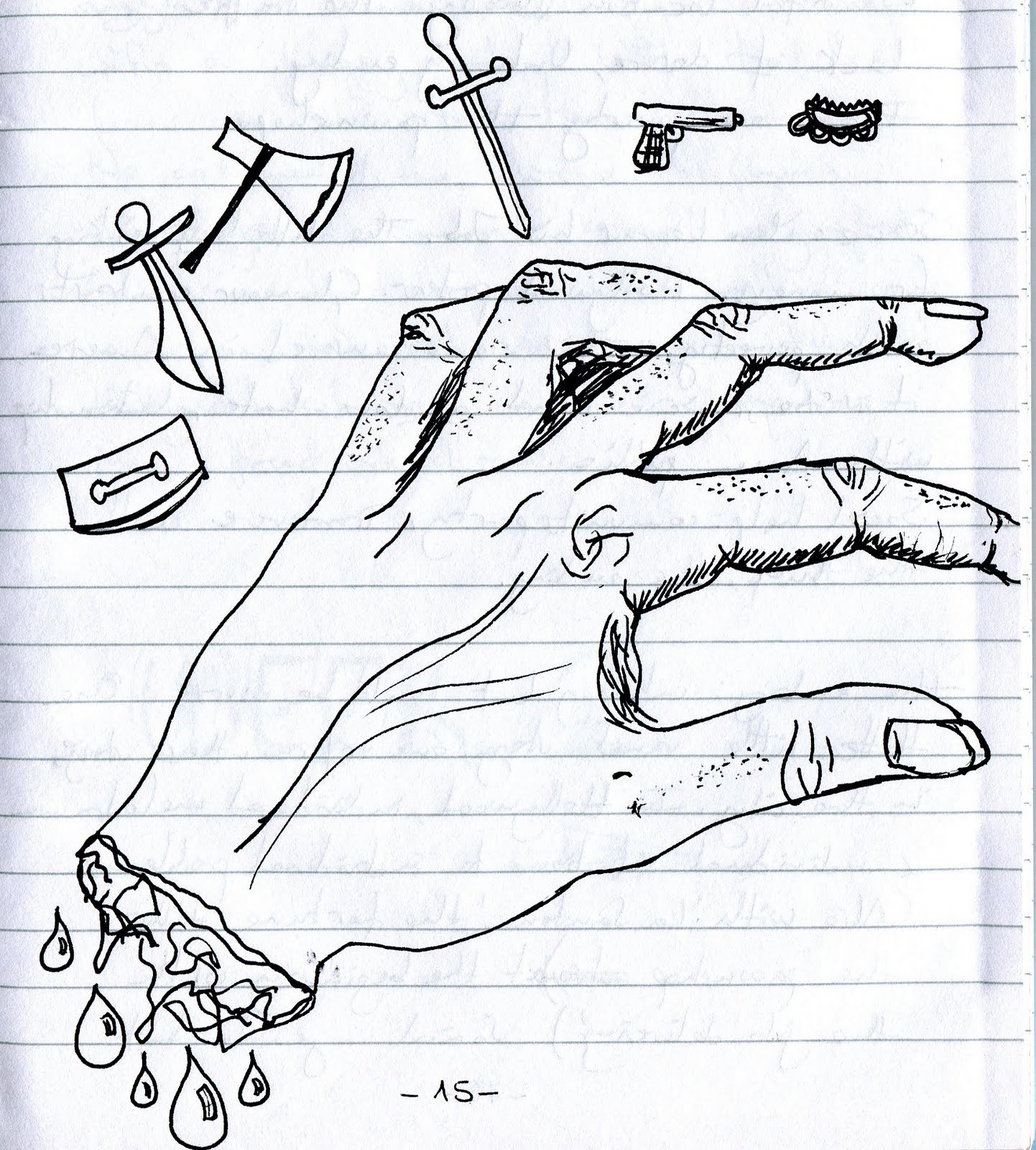 In the Des(s)ert: Psycho Drawings