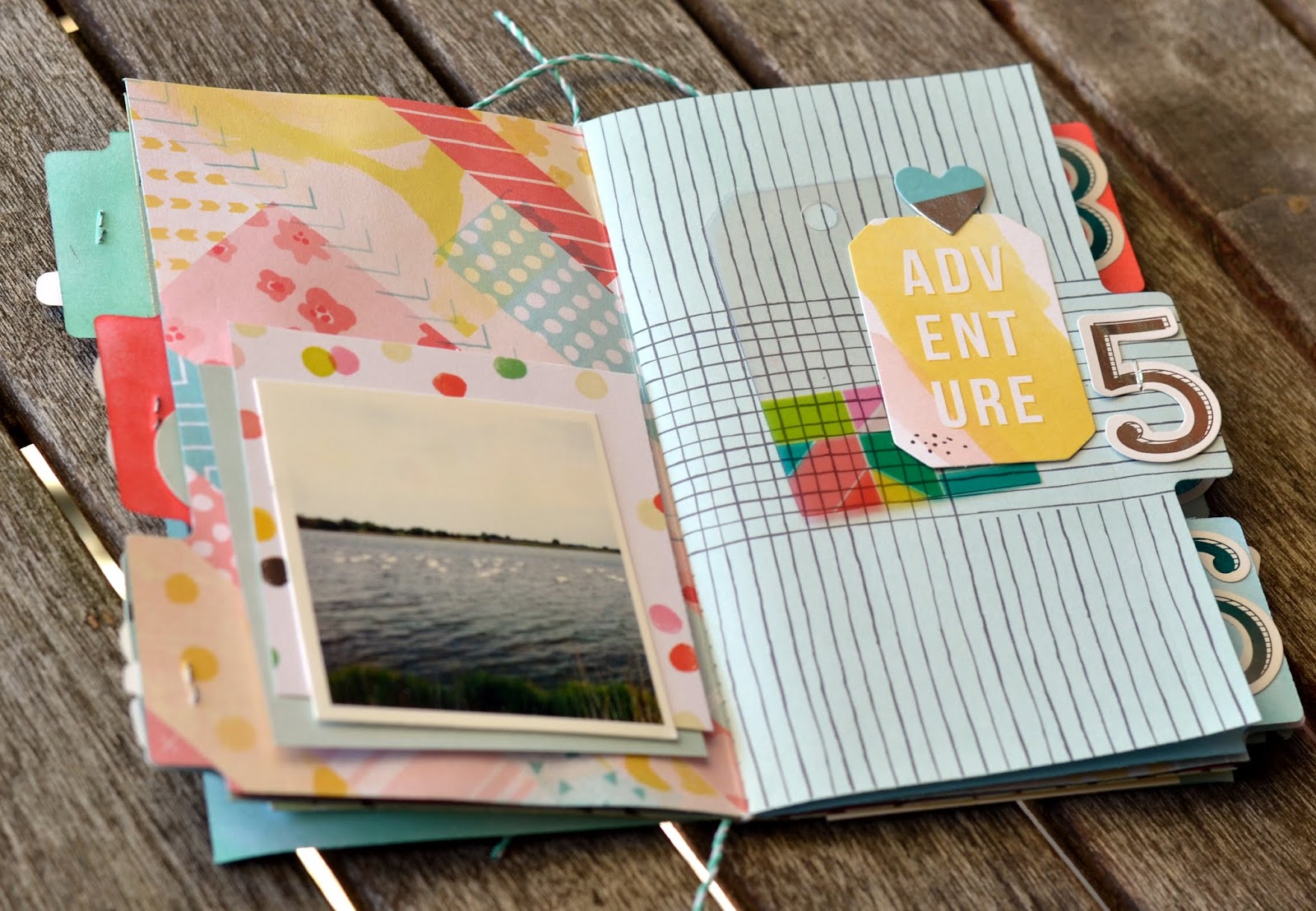 Happy Scrappy Friends - Blog Hop [Mini Album] - the scrappy mermaid