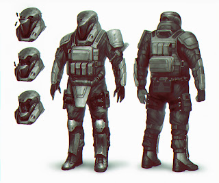 Jimmy Xu Portfolio: Soldier Concept