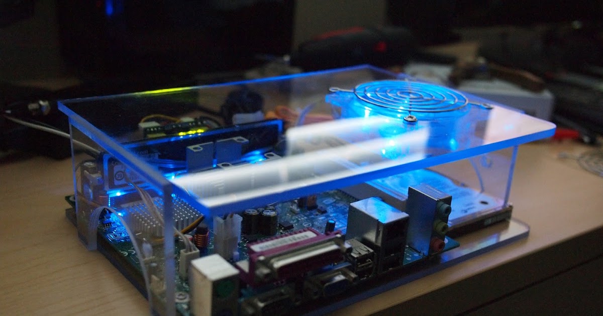 Transparent Computer Case