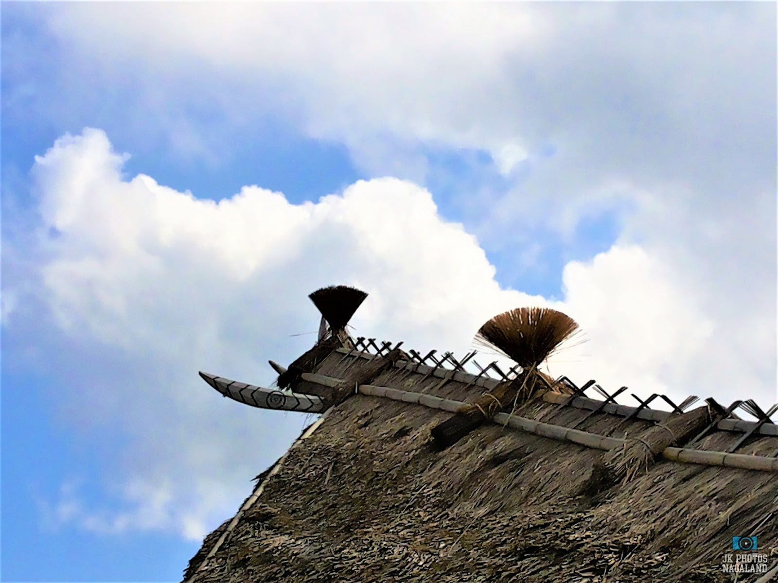 Naga Traditional huts and architecture of Nagaland