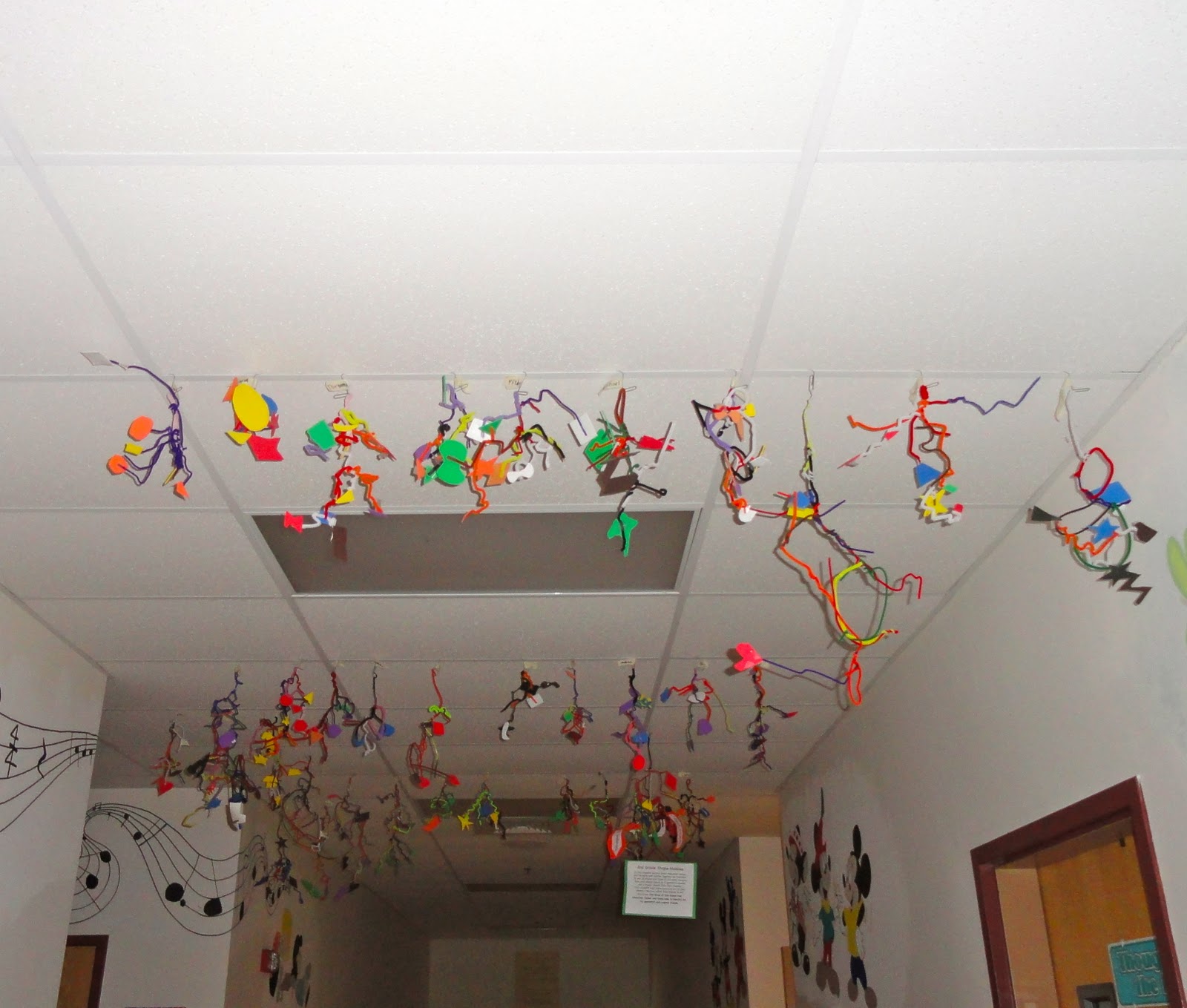 Art- It's Made To Be Seen: Second Grade- Shape Mobiles