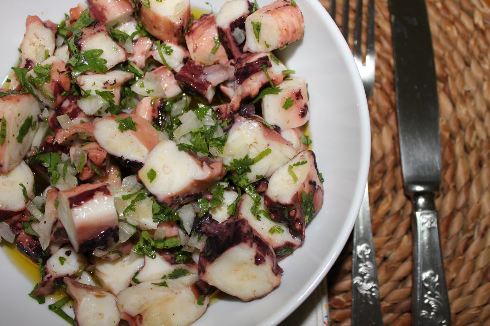 Mística de Sabores: Salada de potas