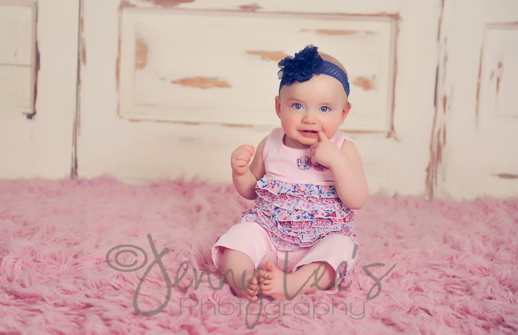 Jenny Lee's Gallery: Evalynn is 1 | Gillette, Wyoming Baby Photographer