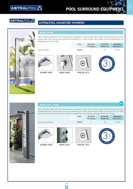 Astral Pool Catalogue 2019: POOL SURROUND EQUIPMENT